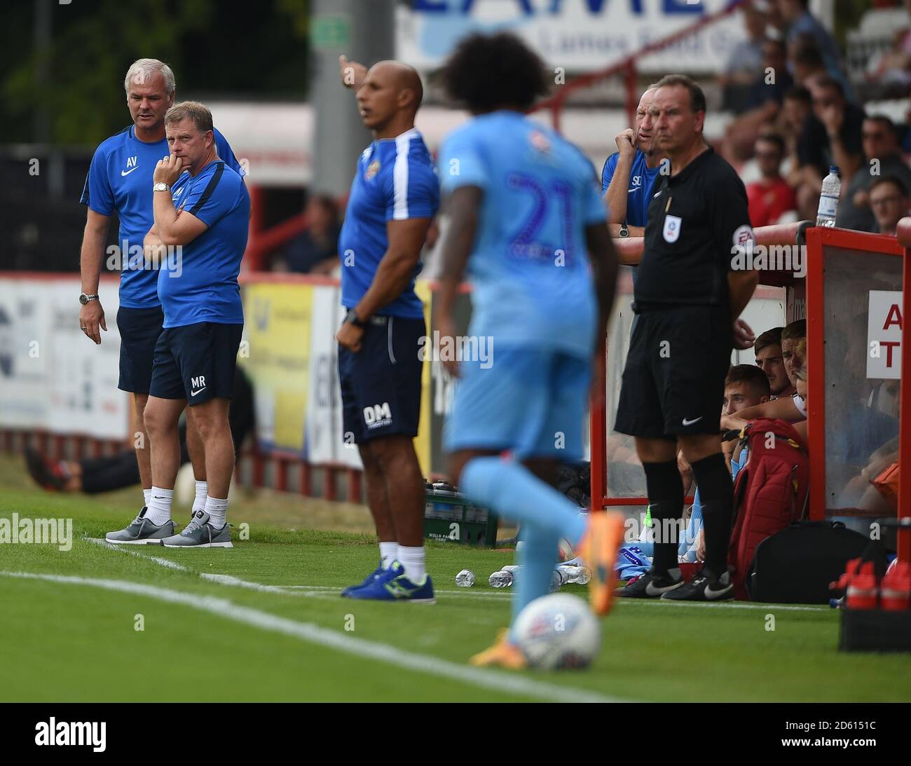 Coventry City's manager Mark Robins Stock Photo - Alamy