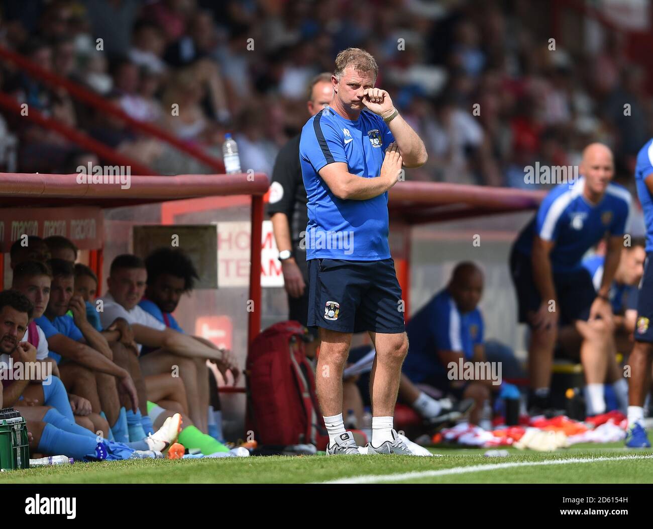 Coventry City's manager Mark Robins Stock Photo - Alamy