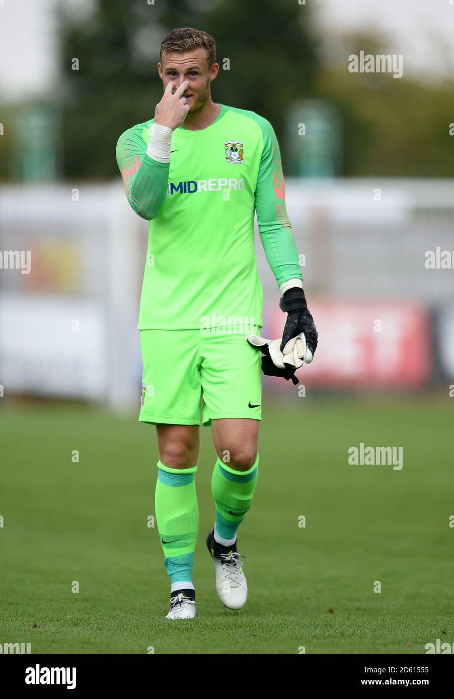 Coventry City's Lee Burge Stock Photo - Alamy