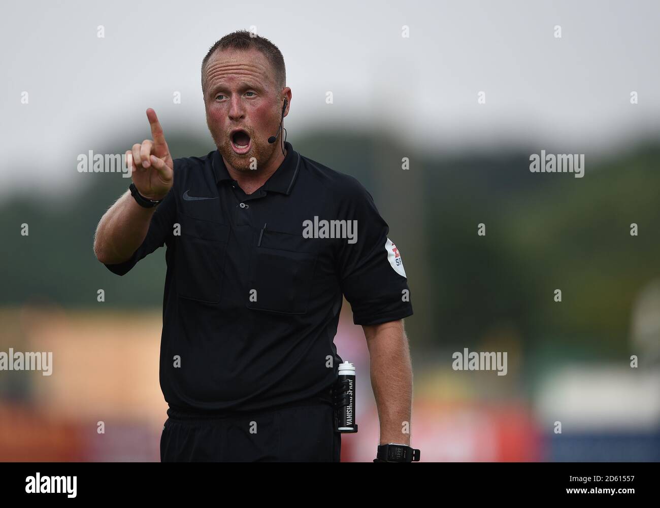 Referee John Brooks Stock Photo - Alamy