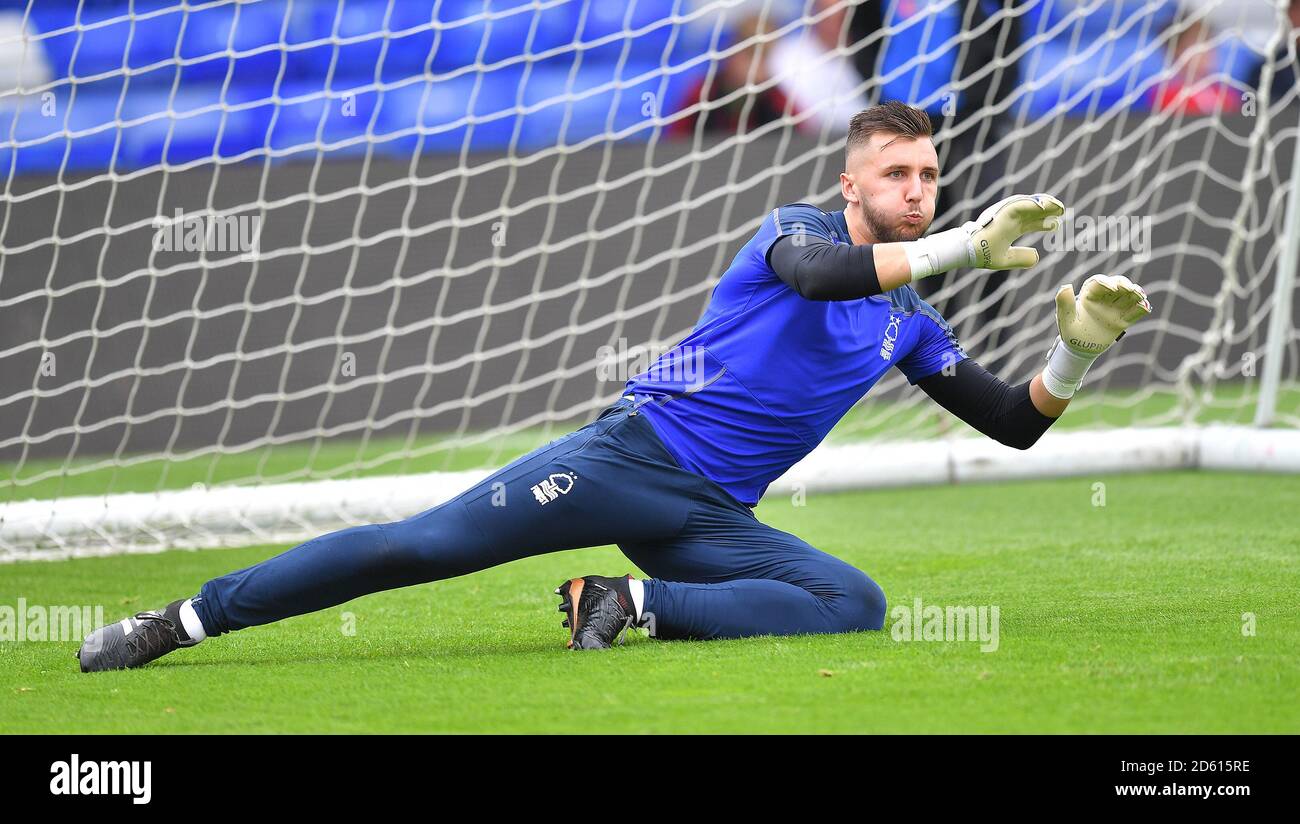 Nottingham Forest's Jordan Smith Stock Photo - Alamy