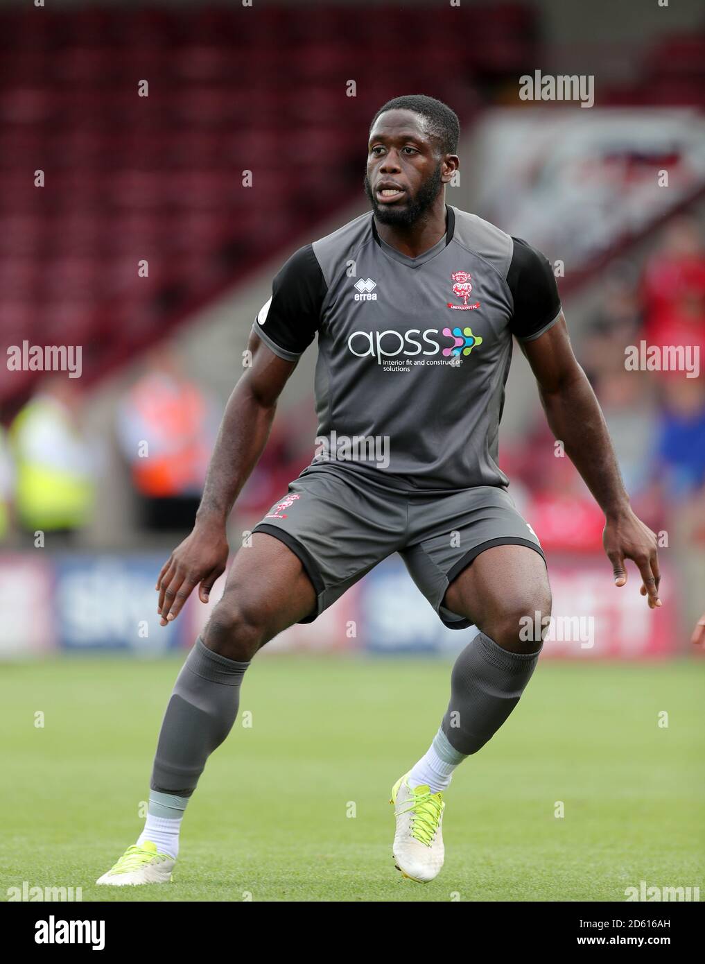Lincoln City's John Akinde Stock Photo - Alamy