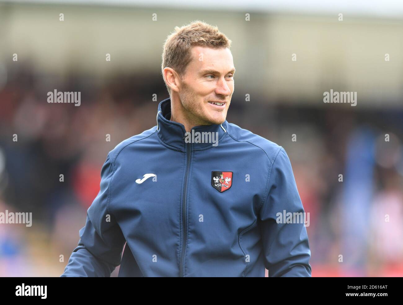 Exeter City manager Matt Taylor Stock Photo - Alamy