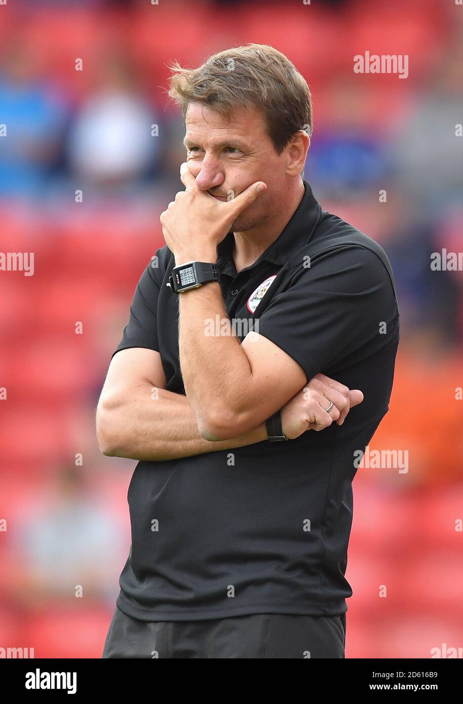 Barnsley's Manager Daniel Stendel Stock Photo - Alamy
