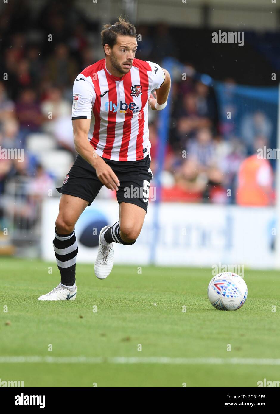 Exeter City's Aaron Martin Stock Photo - Alamy