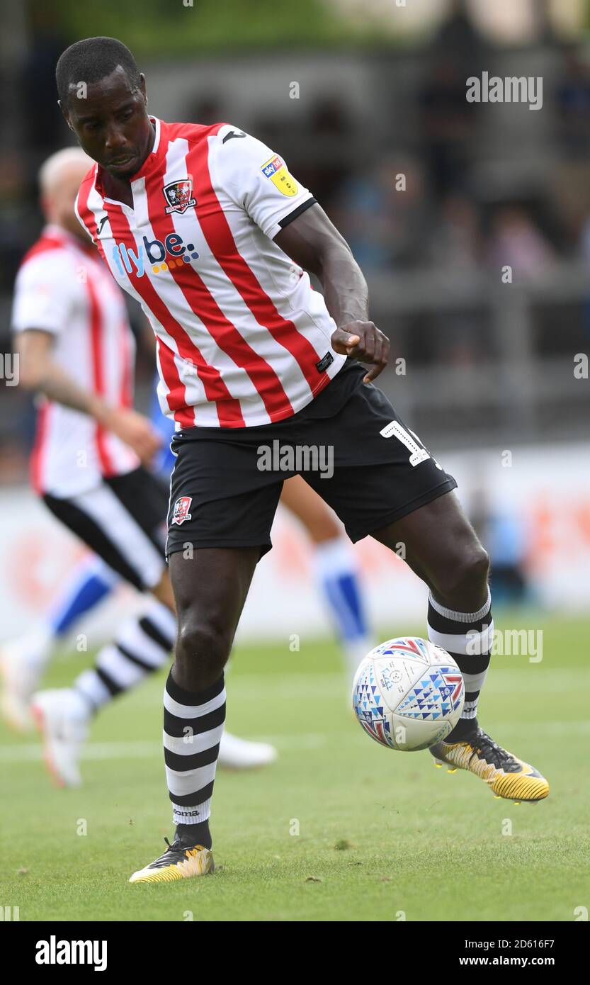 Exeter City's Jonathan Forte Stock Photo - Alamy