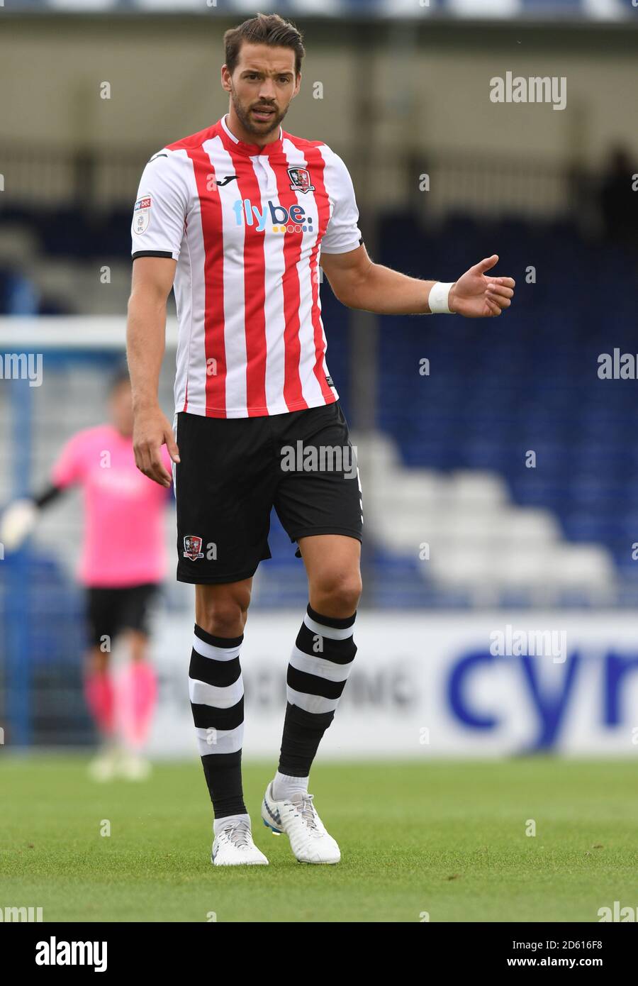 Exeter City's Aaron Martin Stock Photo - Alamy