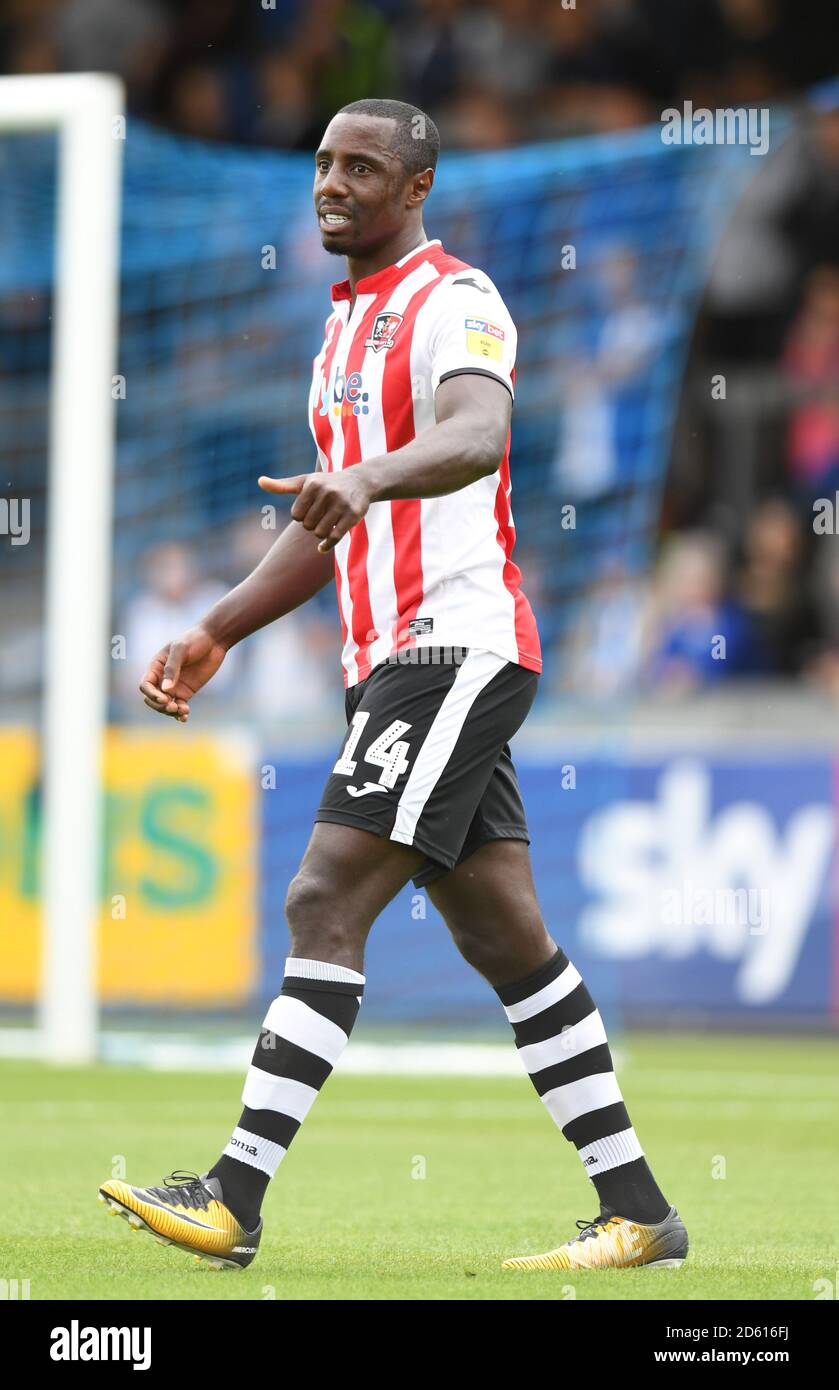 Exeter City's Jonathan Forte Stock Photo - Alamy