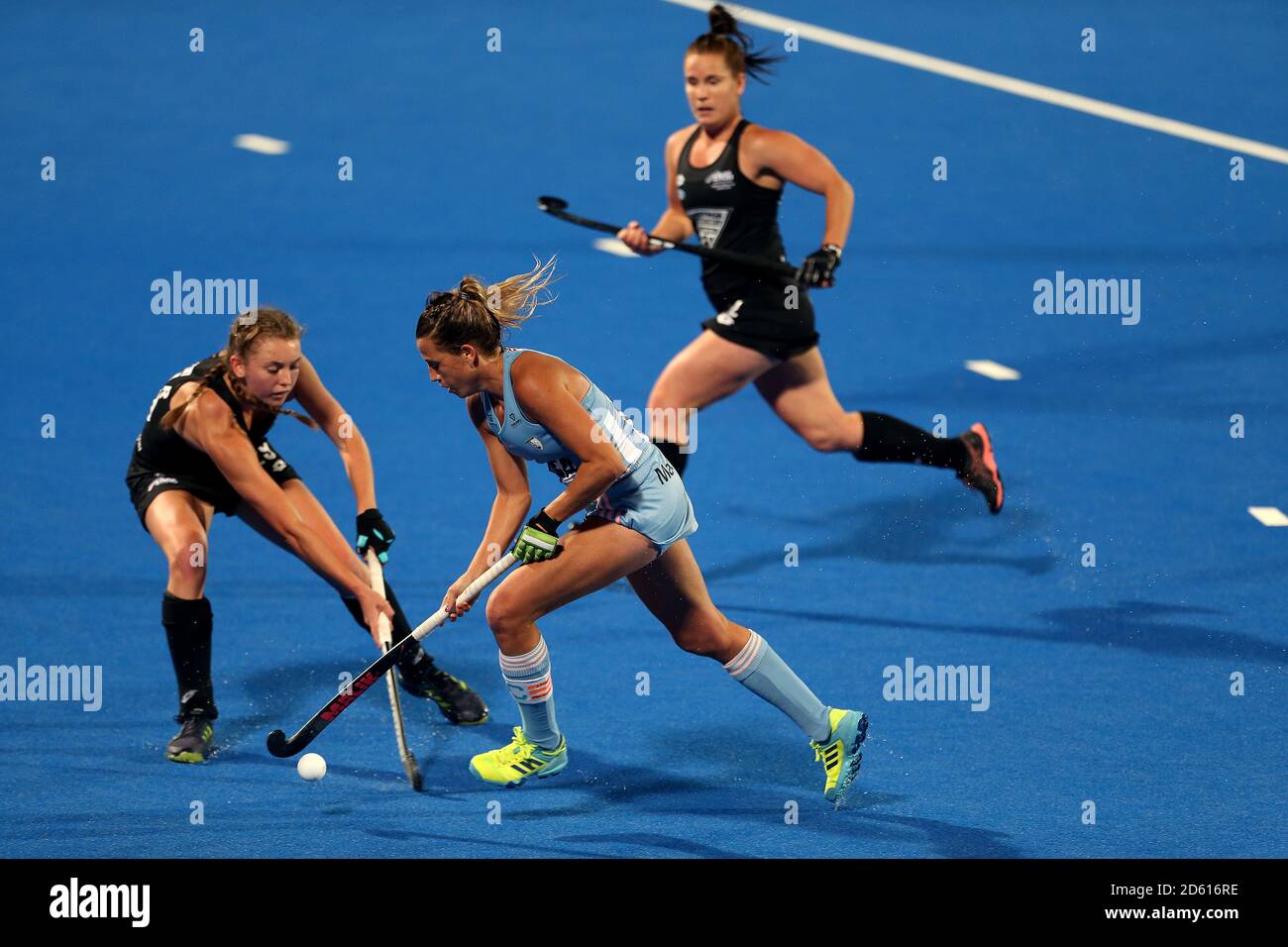 Argentina's Delfina Merino in action Stock Photo - Alamy
