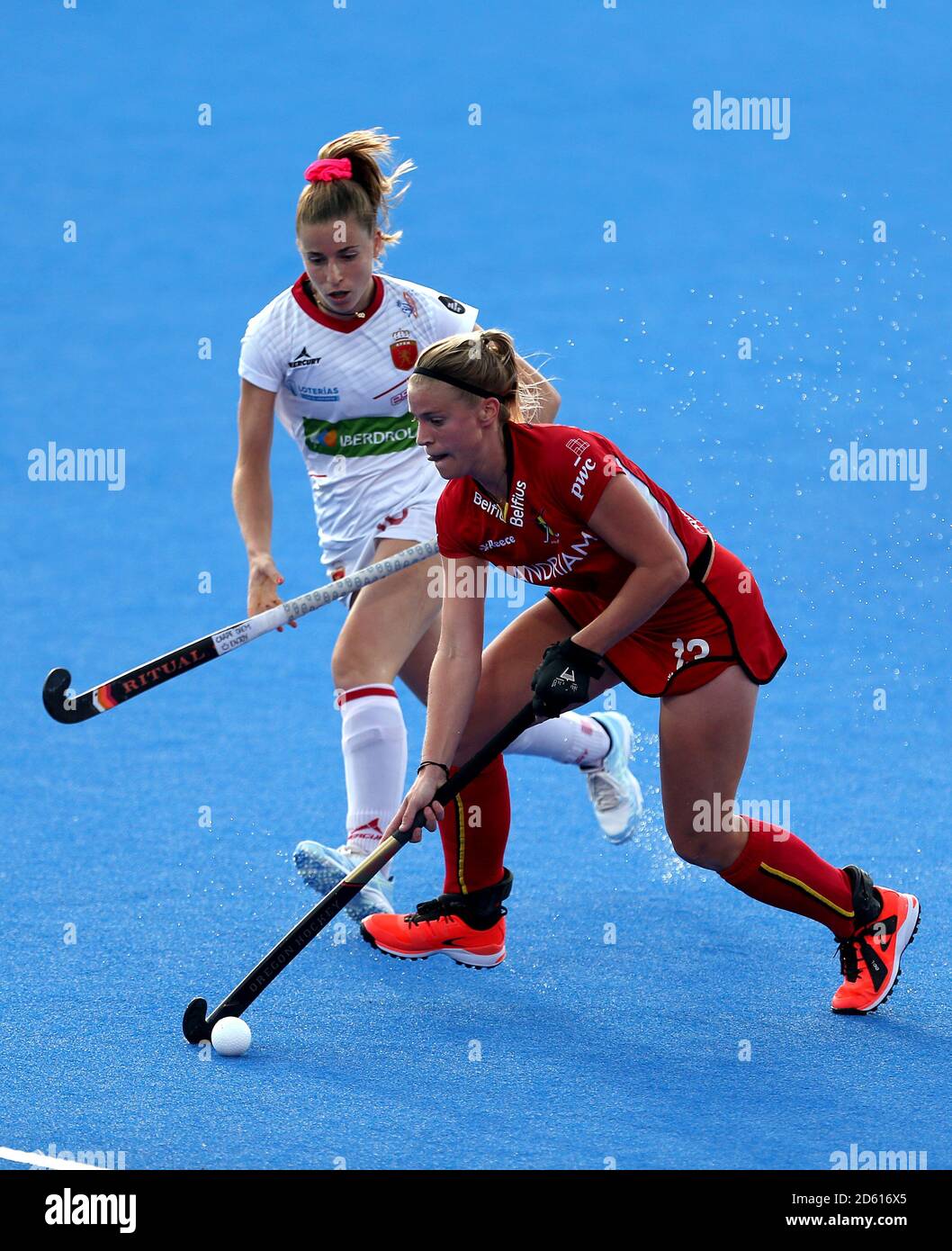Belgium's Alix Gerniers in action Stock Photo - Alamy