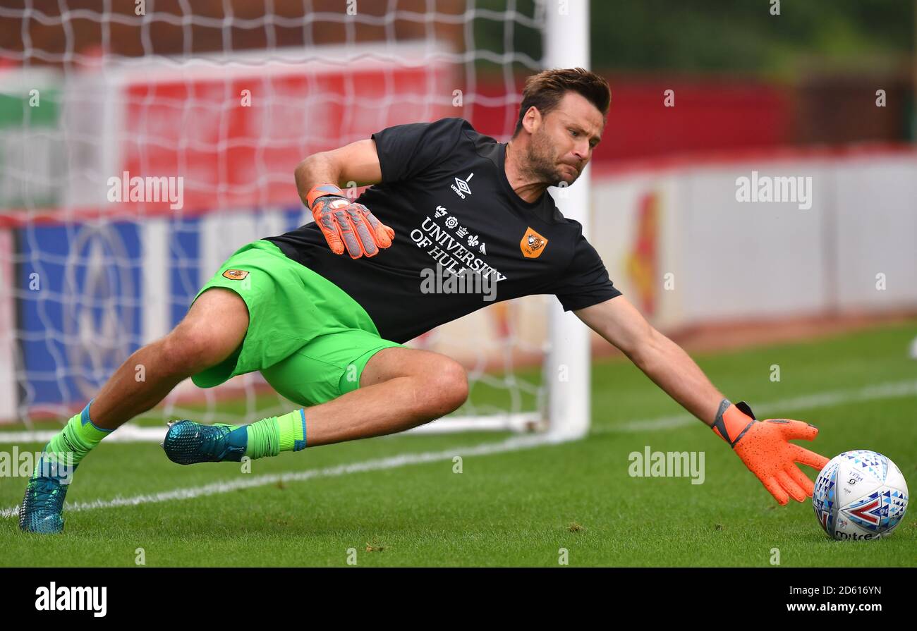 Hull City goalkeeper David Marshall Stock Photo - Alamy