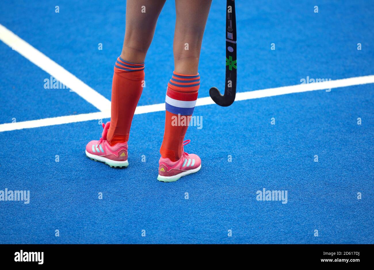 Detail of the shoes of a Netherlands player Stock Photo - Alamy