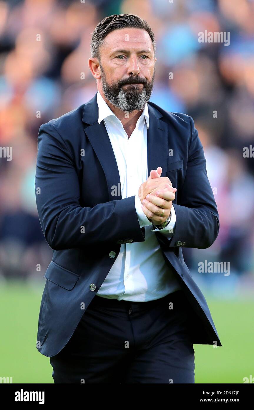 Aberdeen manager Derek McInnes Stock Photo - Alamy