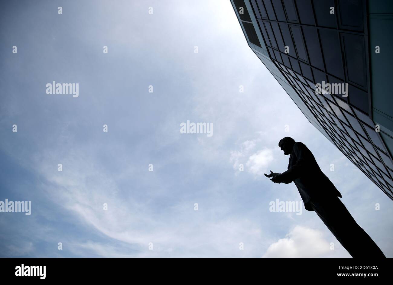 Jimmy hill statue hi-res stock photography and images - Alamy