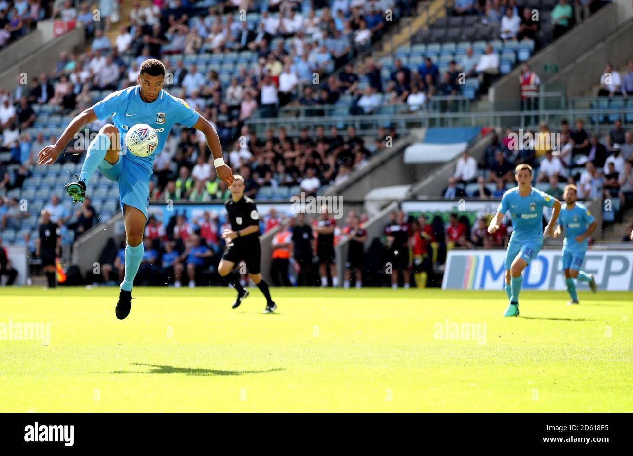 Coventry City's Maxime Biamou in action Stock Photo - Alamy