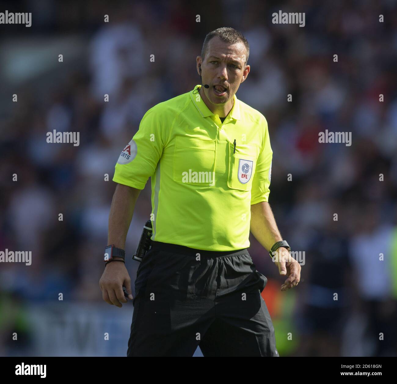 Referee Mr Kevin Friend Stock Photo - Alamy
