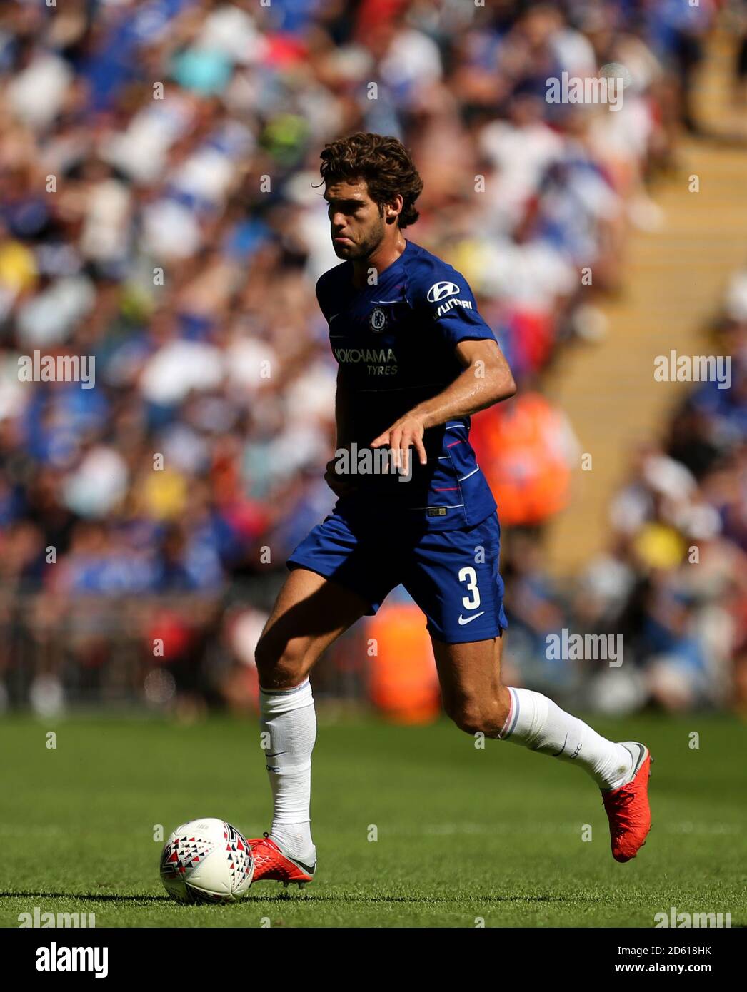 Cheslea's Marcos Alonso in action Stock Photo - Alamy