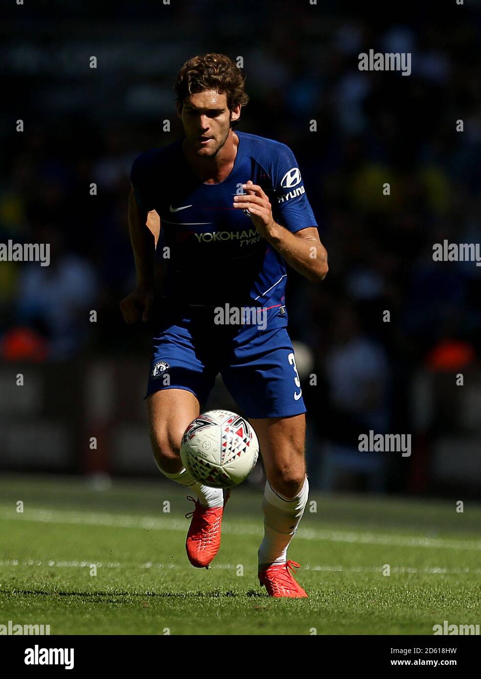 Cheslea's Marcos Alonso in action Stock Photo - Alamy