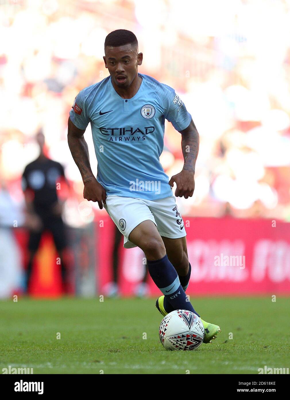 Manchester City'€™s Gabriel Jesus in action Stock Photo - Alamy