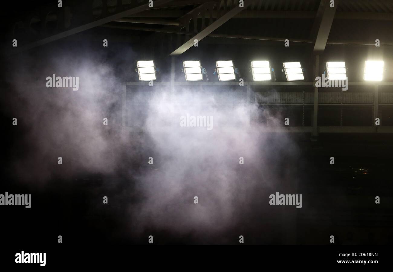 Flare fills stadium hi-res stock photography and images - Alamy