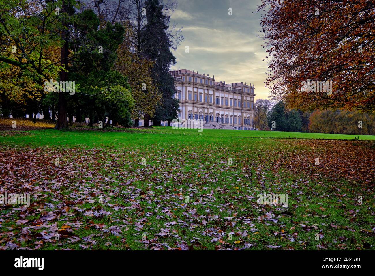 Royal Villa of Monza, one of the major tourist attraction in Lombardy ...
