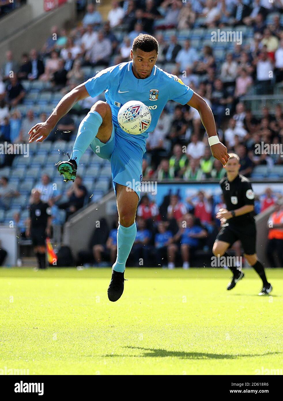 Coventry City's Maxime Biamou in action Stock Photo - Alamy