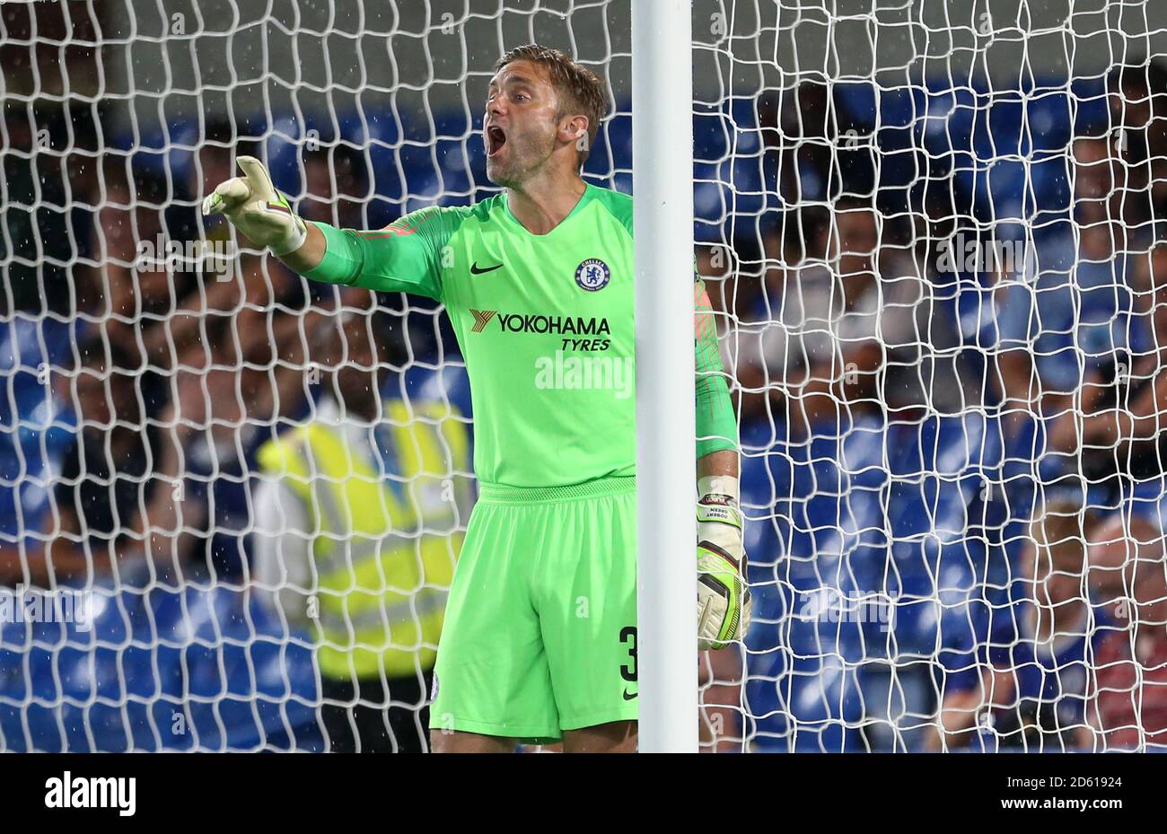 Chelsea goalkeeper Rob Green Stock Photo - Alamy
