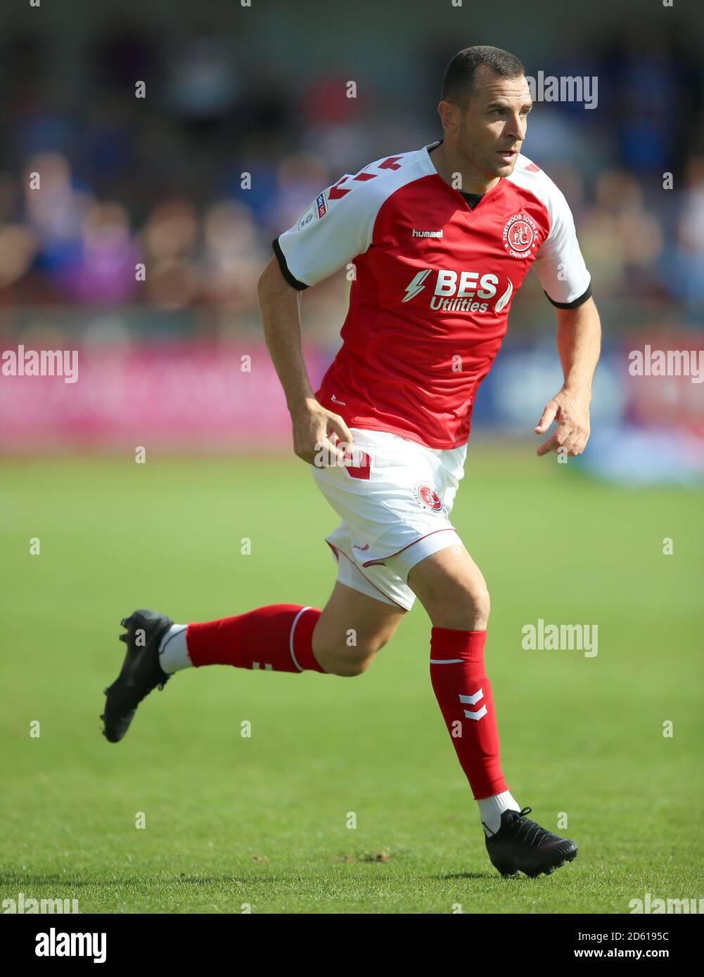 Dean Marney, Fleetwood Town Stock Photo - Alamy