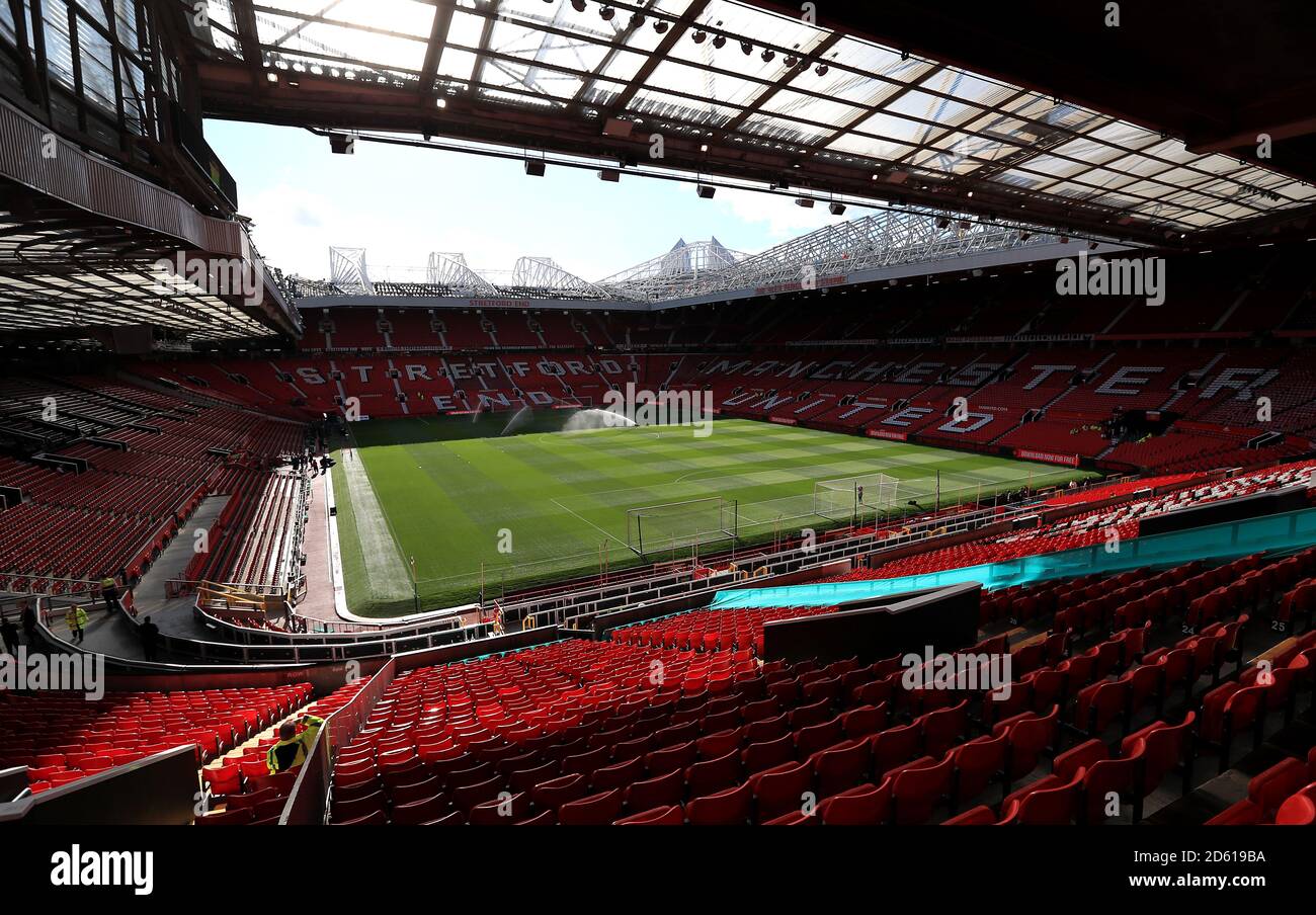 The seating at old trafford hi-res stock photography and images - Alamy