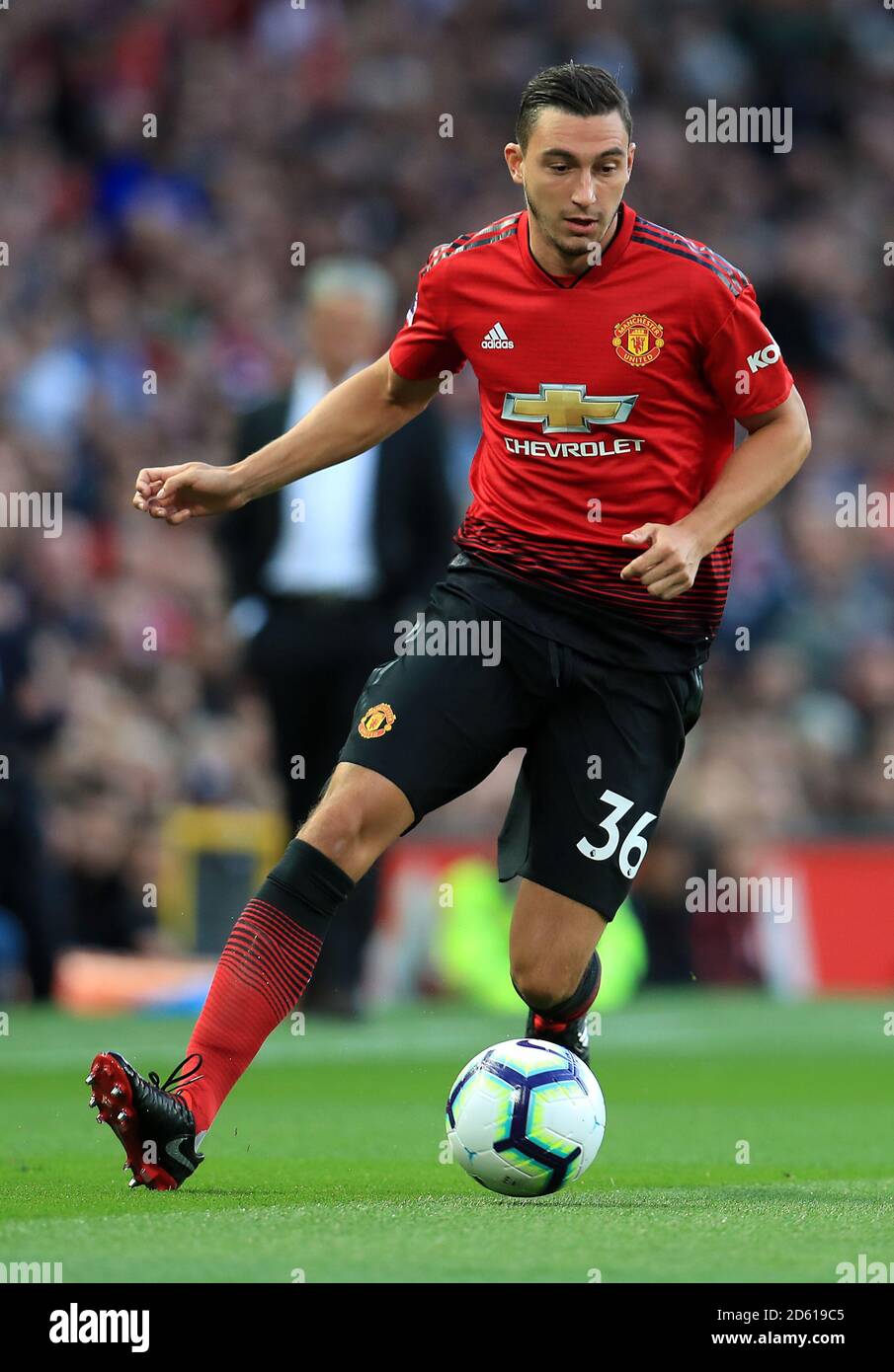 Manchester United's Matteo Darmian Stock Photo - Alamy
