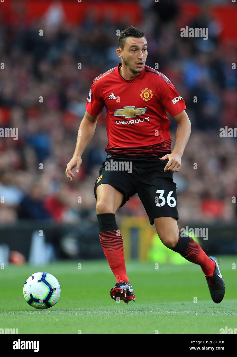 Manchester United's Matteo Darmian Stock Photo - Alamy