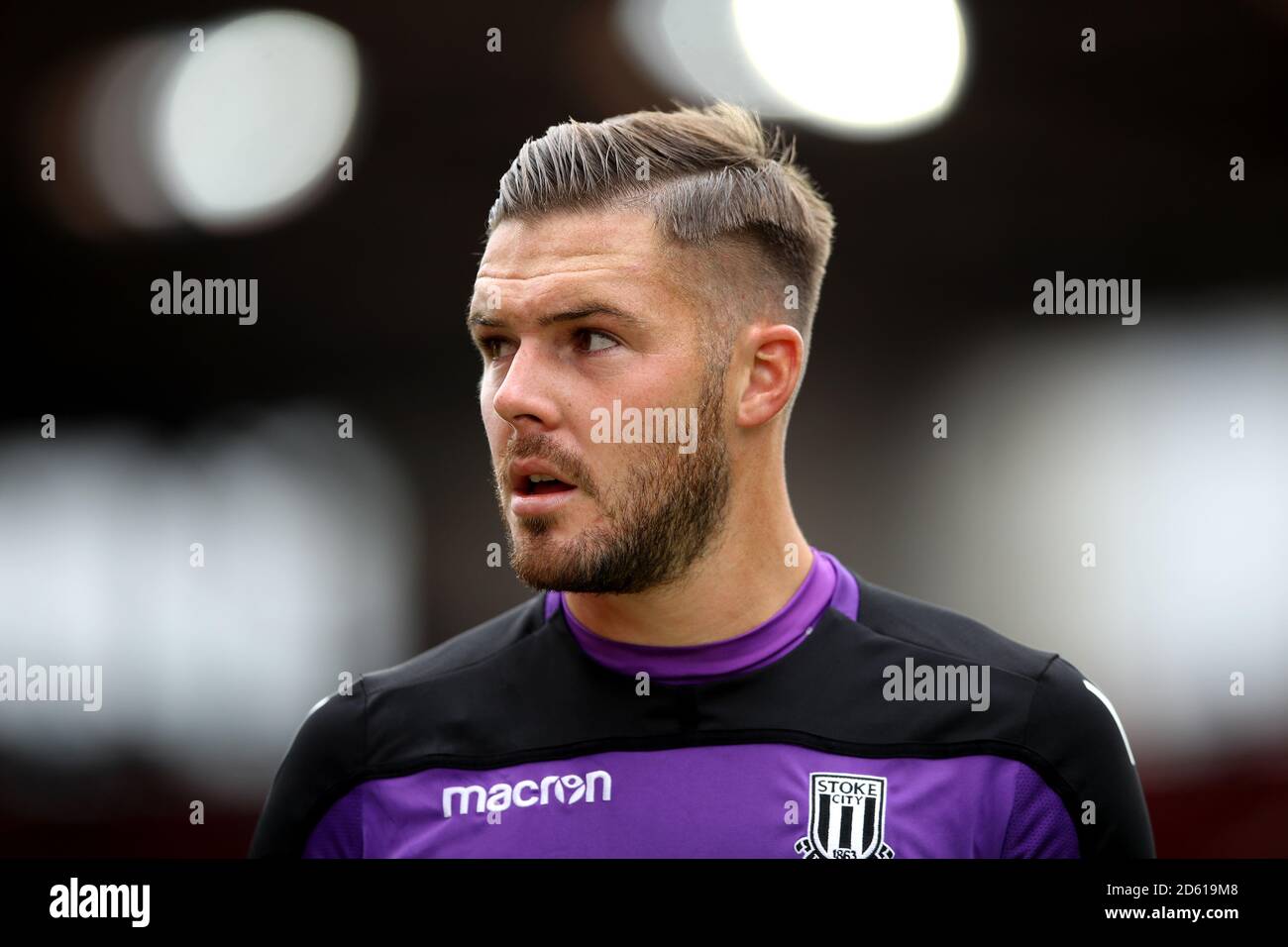 Stoke City goalkeeper Jack Butland Stock Photo - Alamy