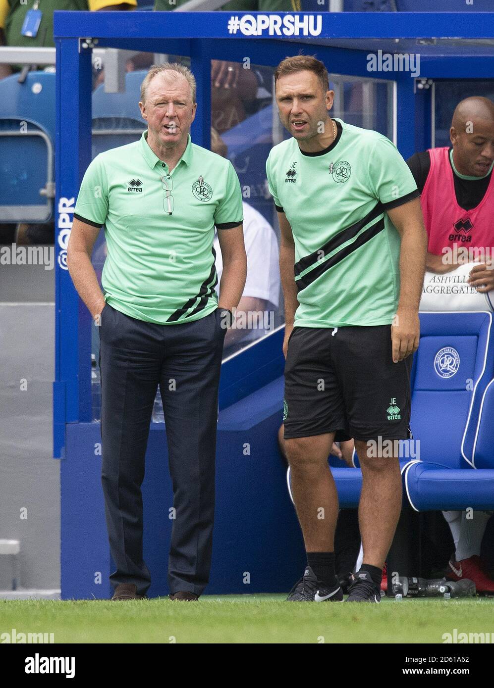 QPR Manager Steve McClaren (left Stock Photo - Alamy