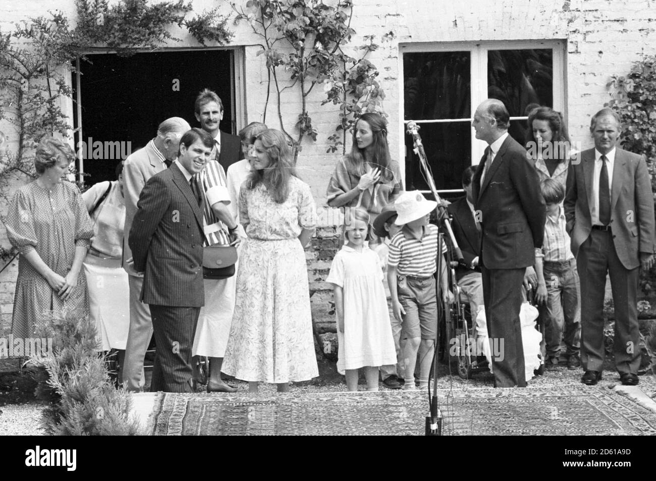 Sarah ferguson prince andrew party hi-res stock photography and images ...