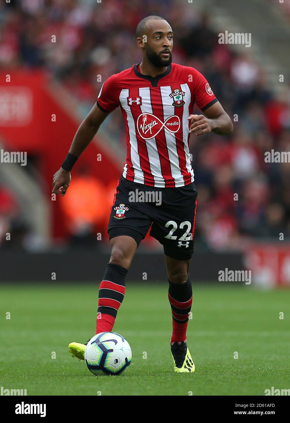 Southampton's Nathan Redmond during the game Stock Photo - Alamy