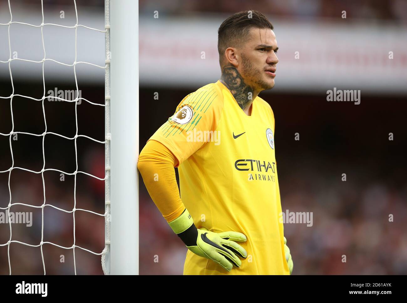 Manchester City goalkeeper Ederson Stock Photo - Alamy