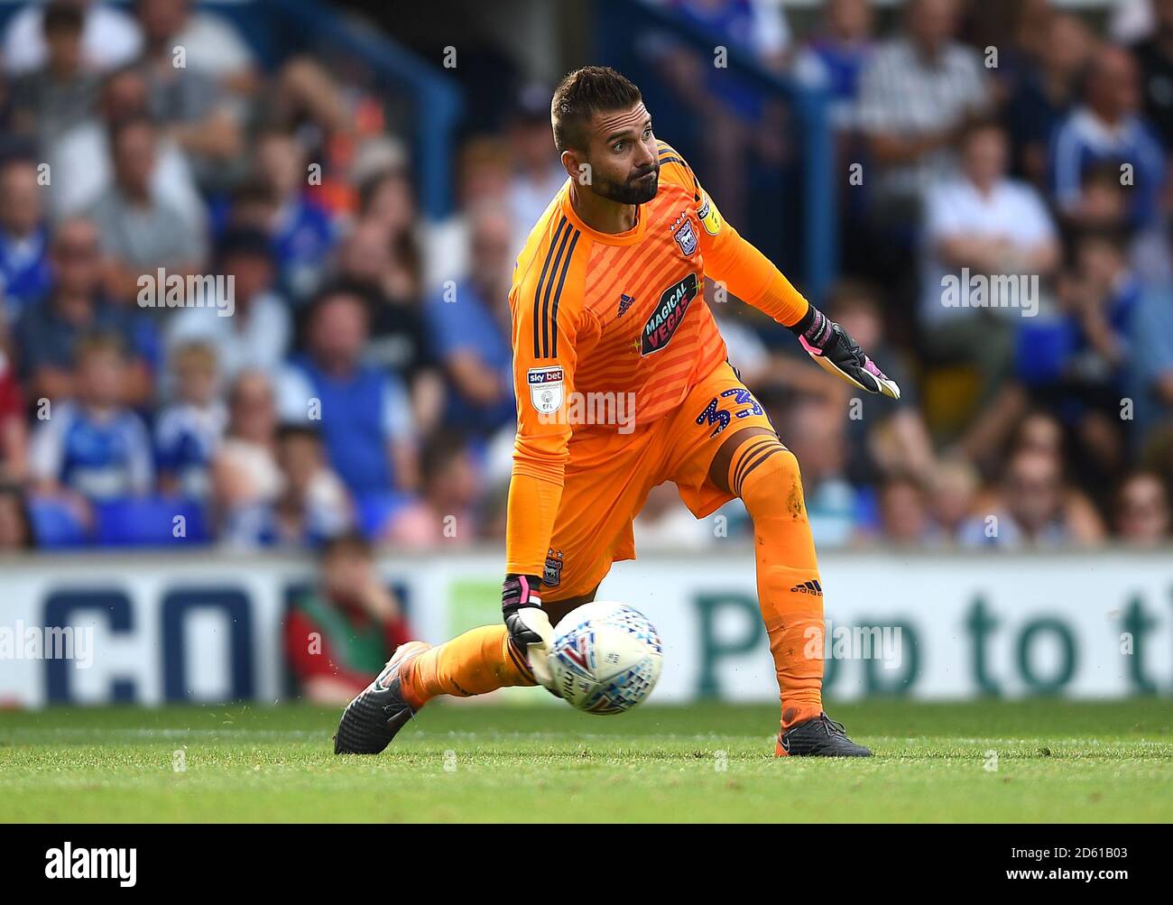 Ipswich Town goalkeeper Bartosz Bialkowski Stock Photo - Alamy