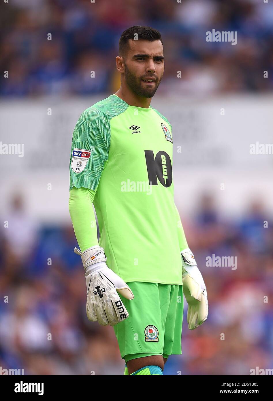 Blackburn Rovers' goalkeeper David Raya Stock Photo - Alamy
