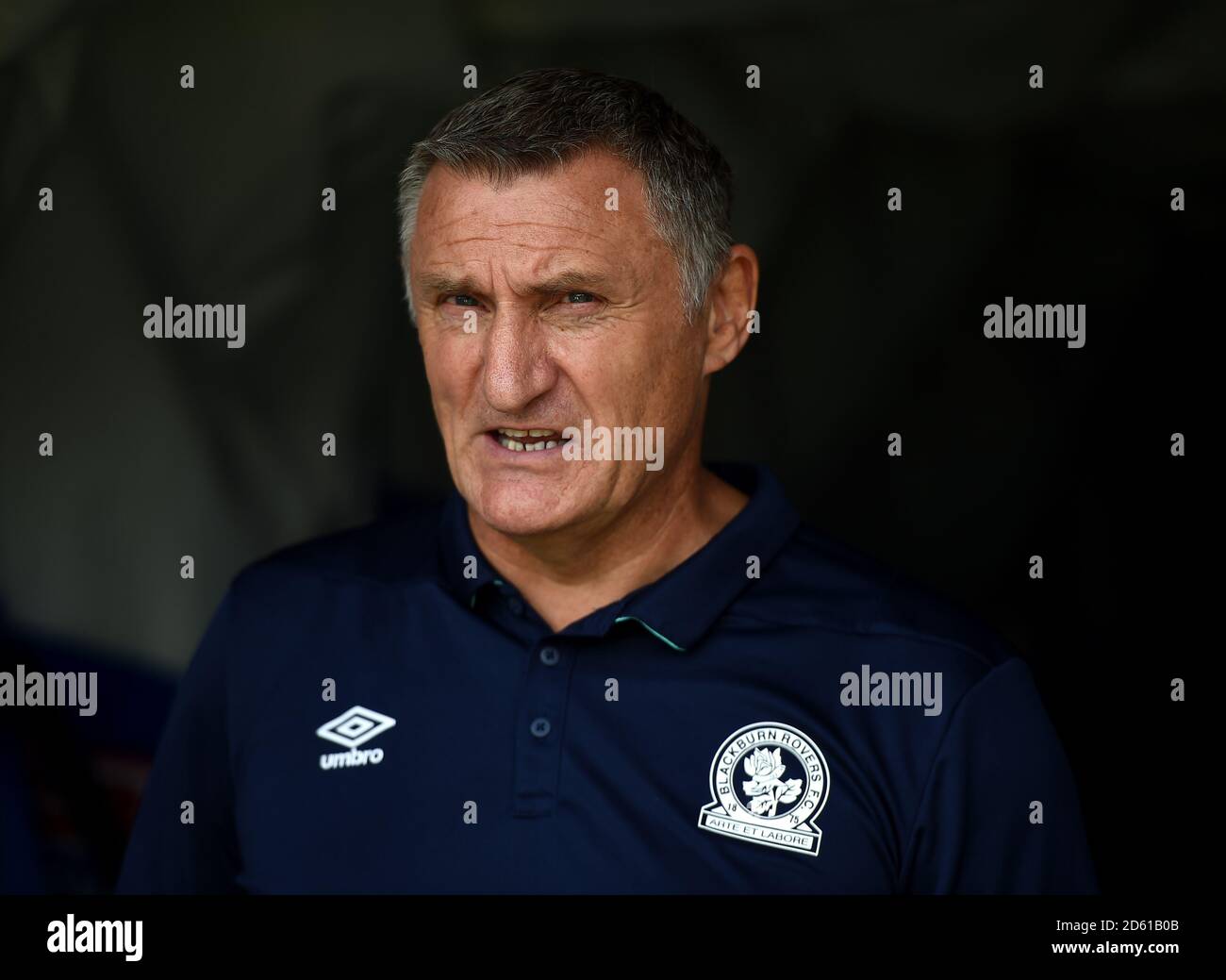 Blackburn Rovers manager Tony Mowbray Stock Photo - Alamy