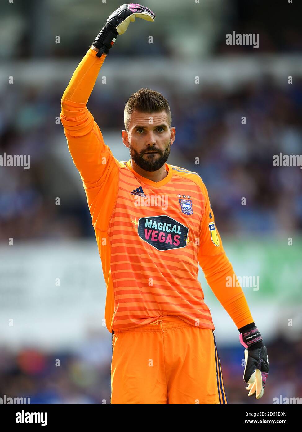 Ipswich Town goalkeeper Bartosz Bialkowski Stock Photo - Alamy