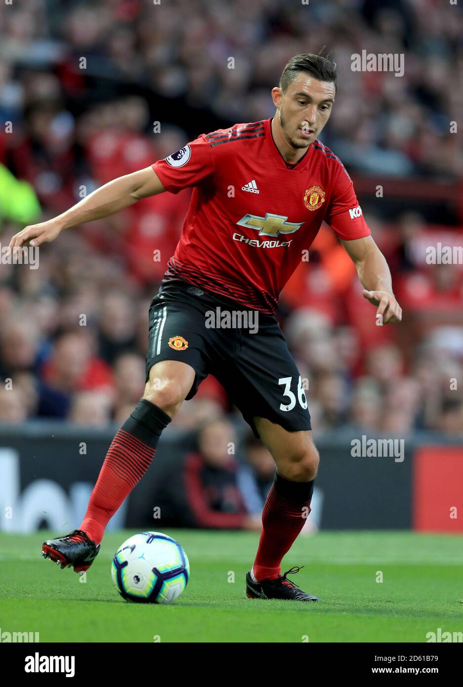 Manchester United's Matteo Darmian Stock Photo - Alamy