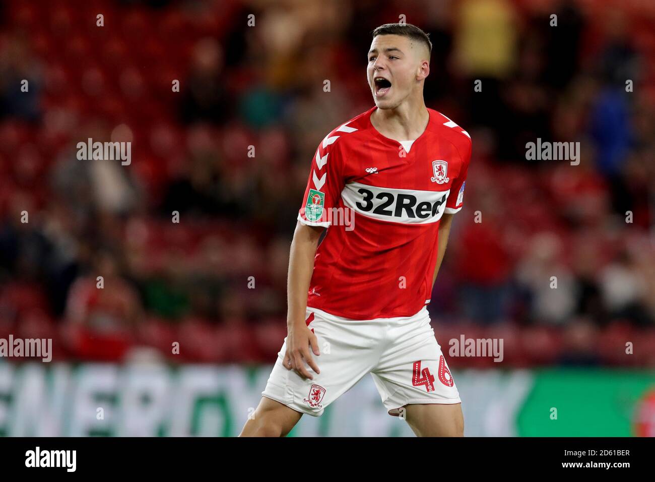 Middlesbrough's Stephen Walker celebrates Stock Photo - Alamy