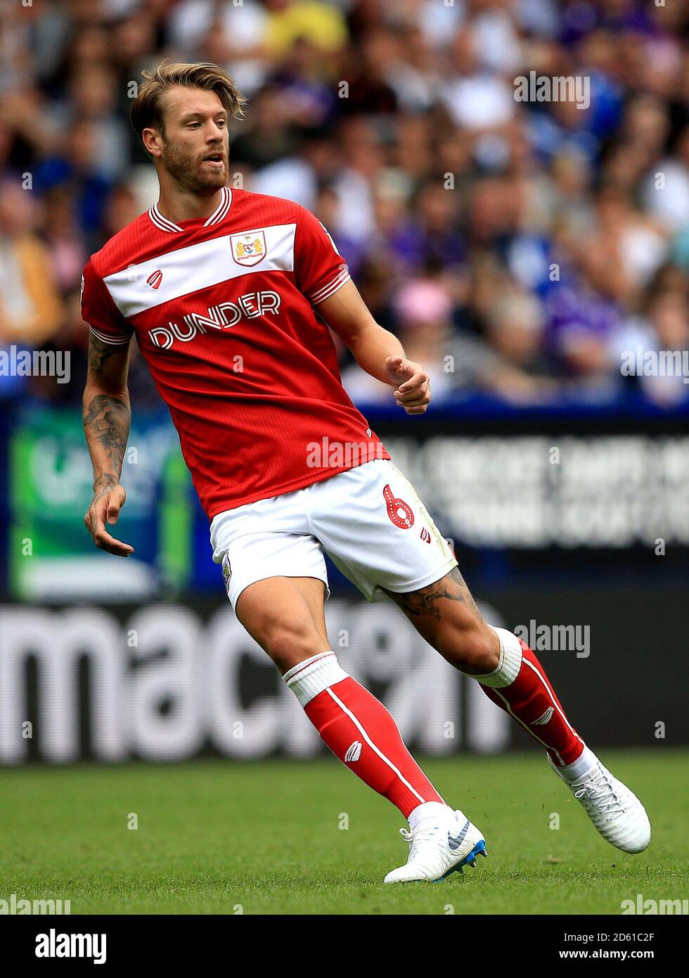 Bristol City's Nathan Baker Stock Photo - Alamy