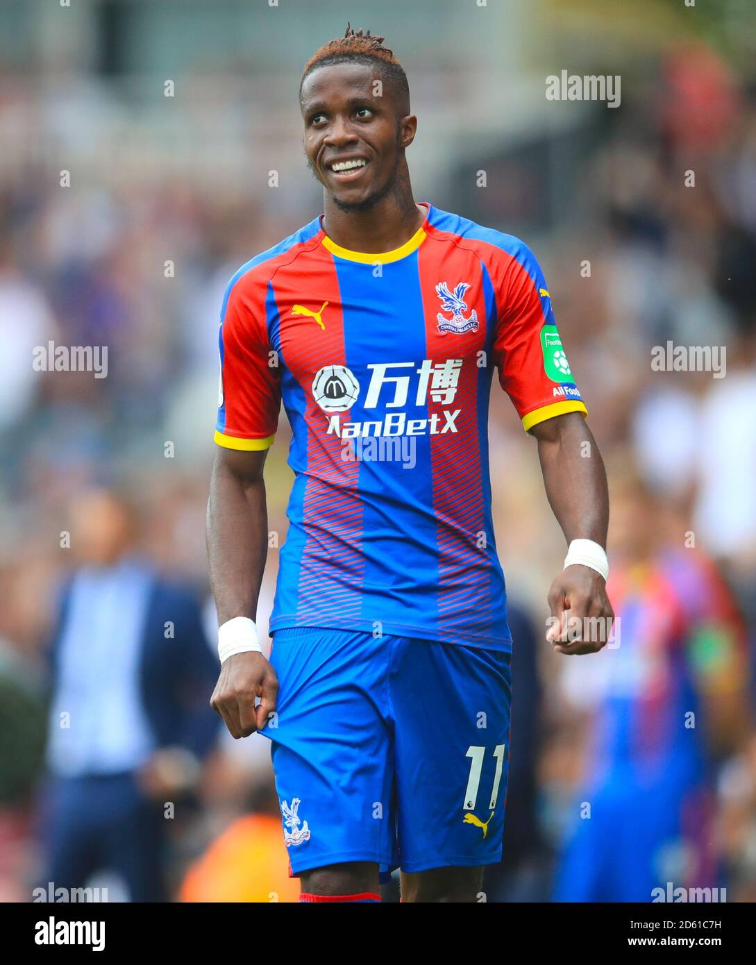 Crystal Palace's Wilfried Zaha Stock Photo - Alamy