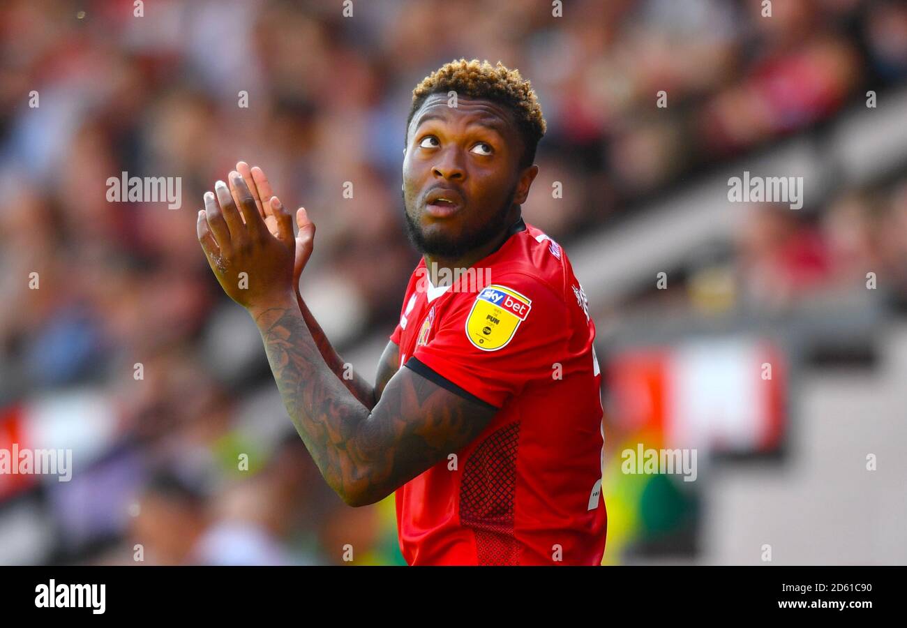 Walsall's Morgan Ferrier Stock Photo - Alamy