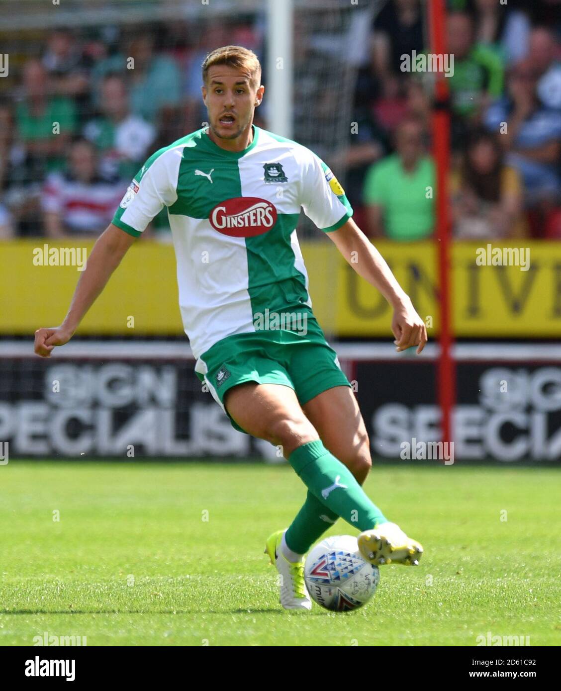 Plymouth's Scott Wooton Stock Photo - Alamy