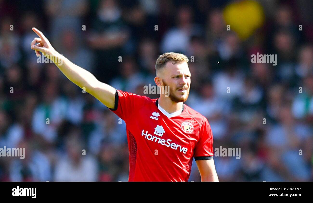 Soccer walsall top half mid length half hi-res stock photography and ...