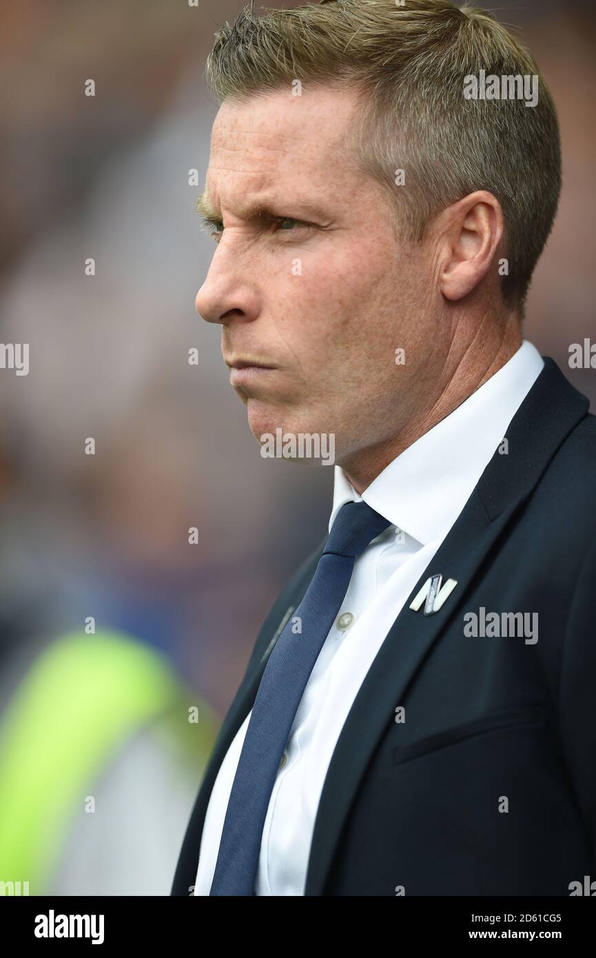 Millwall manager Neil Harris Stock Photo - Alamy