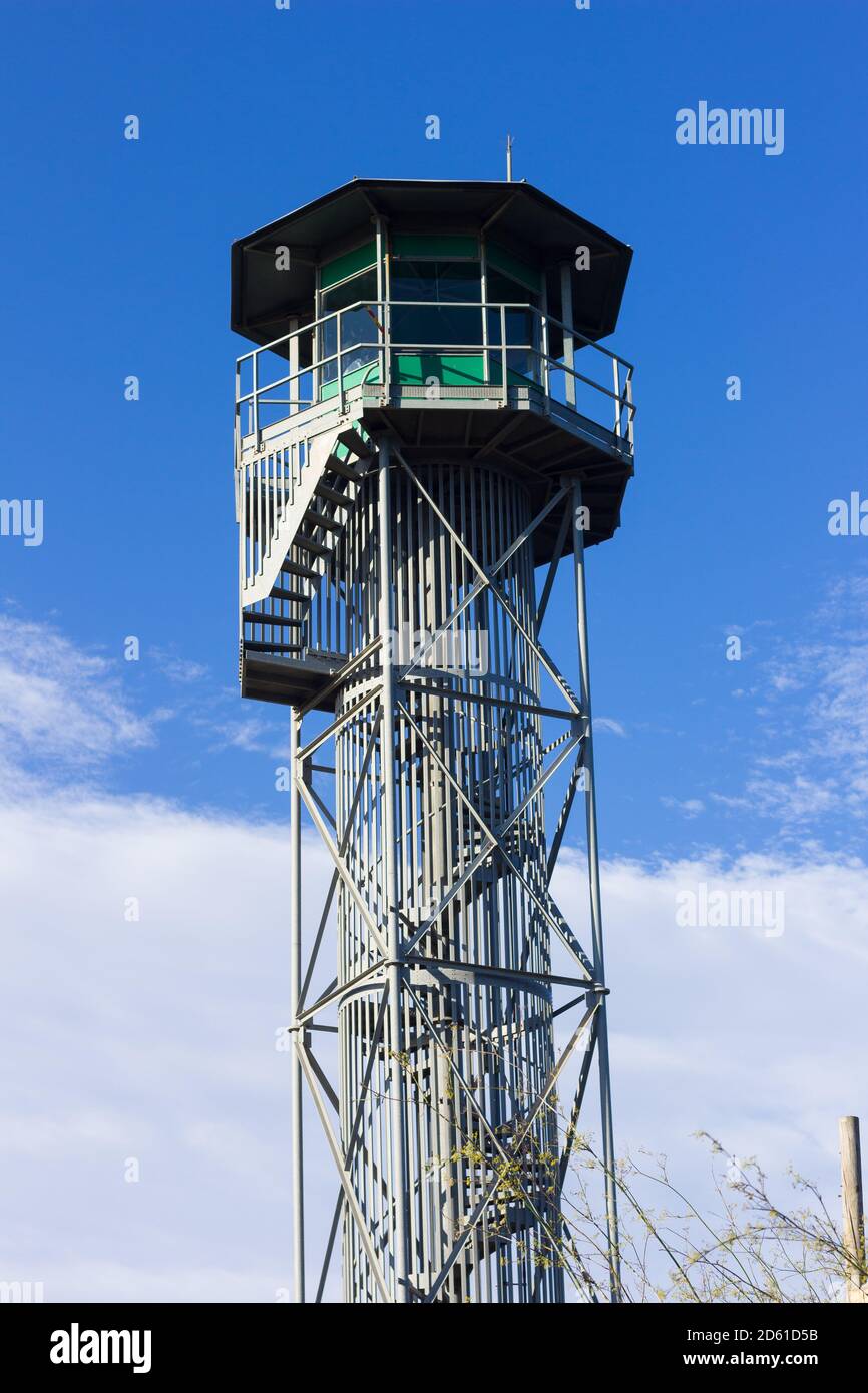 Observation tower used for fire prevention Stock Photo - Alamy