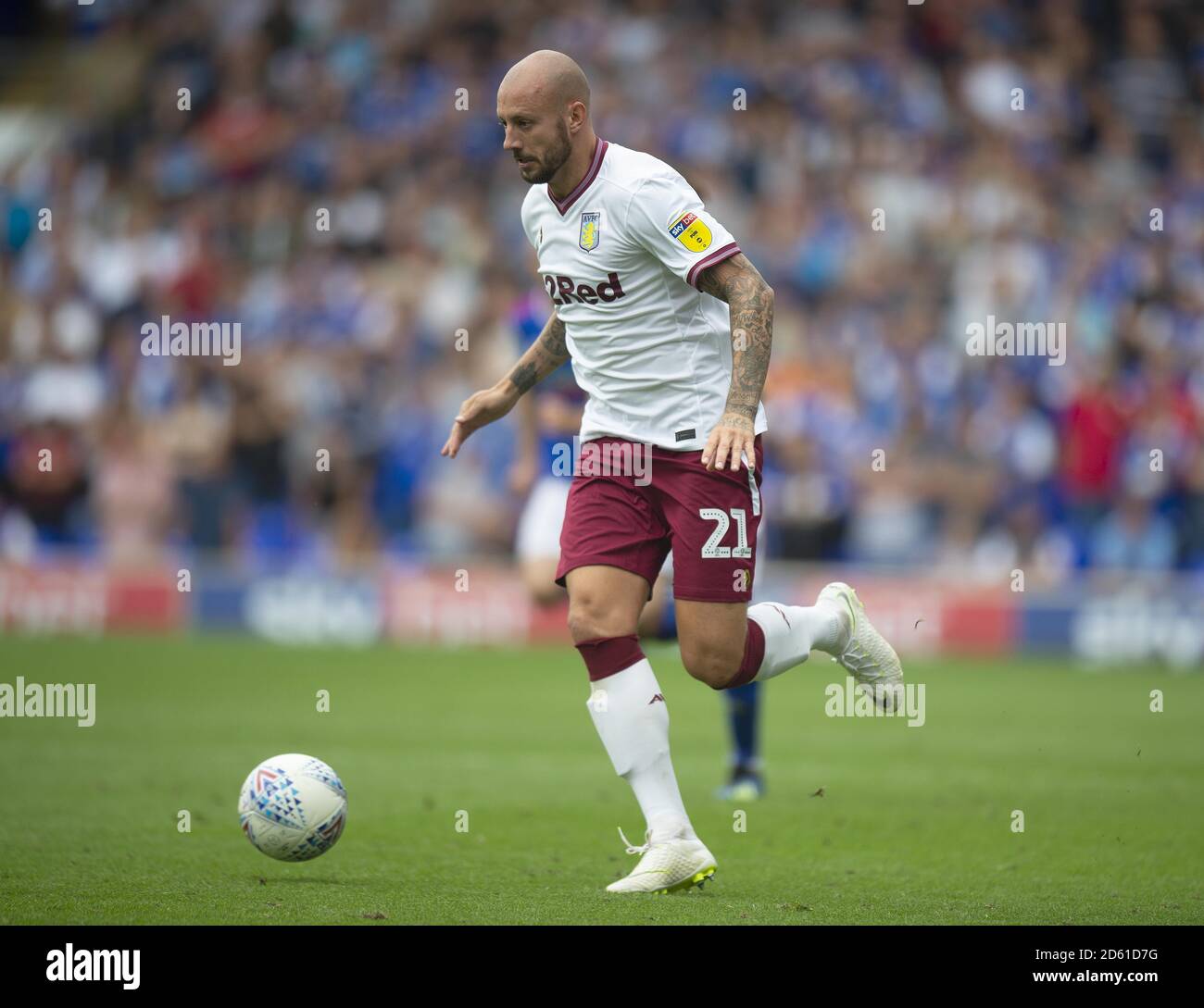 Aston Villa's Alan Hutton Stock Photo - Alamy